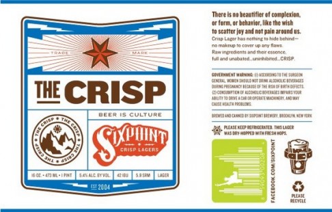 Sixpoint Brewing - The Crisp