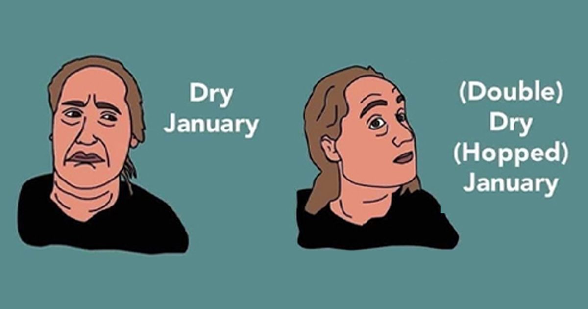 Ultimate 6er | Beers for (Double) Dry (Hopped) January - PorchDrinking