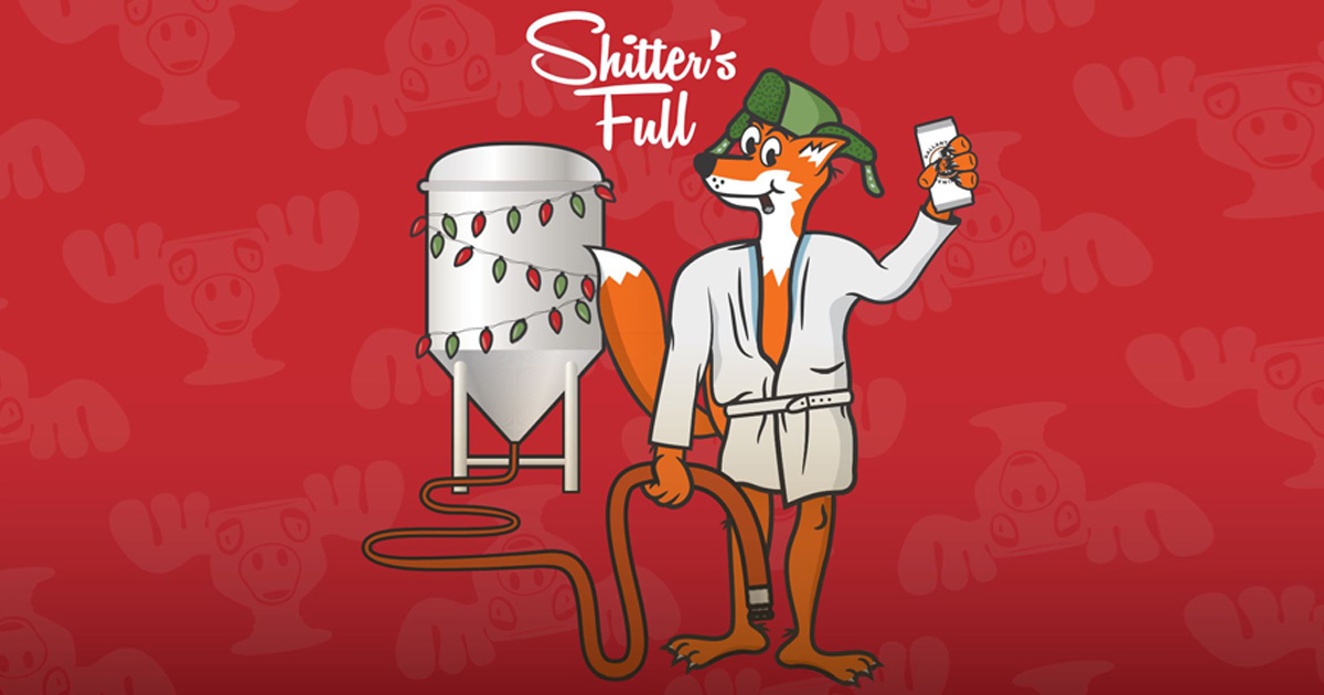 Gallant Fox Brewing | Shitter's Full Christmas Ale - PorchDrinking