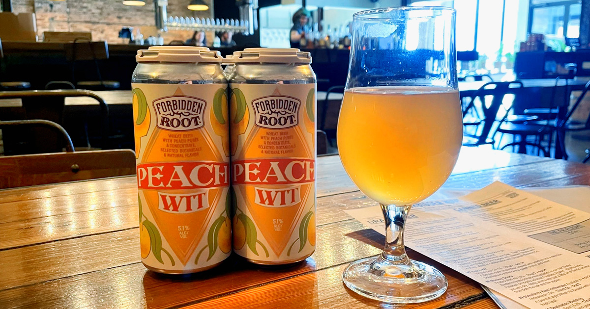 Forbidden Root | Peach Wit - PorchDrinking