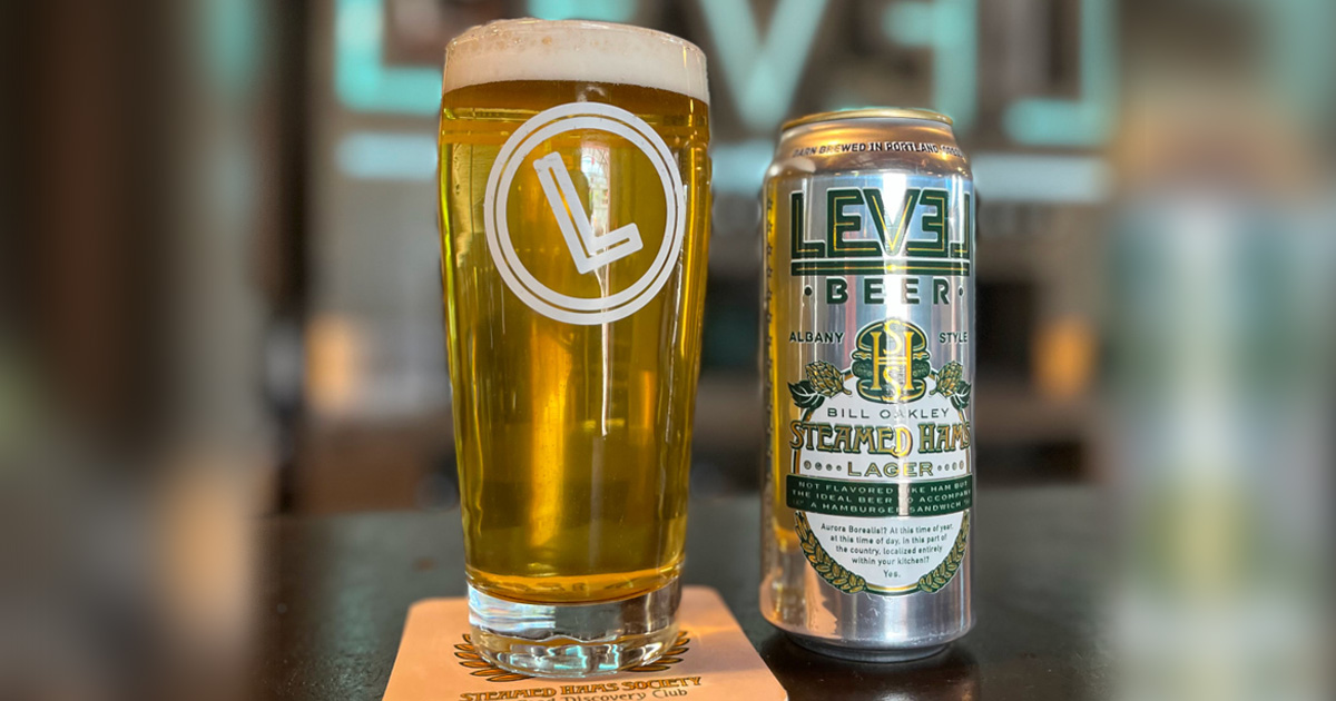 Level Beer | Steamed Hams Lager - PorchDrinking