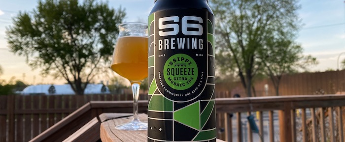 56 Brewing | 'Ssippi Squeeze IPA - PorchDrinking