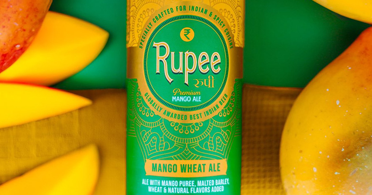 Rupee Beer | Mango Wheat Ale - PorchDrinking