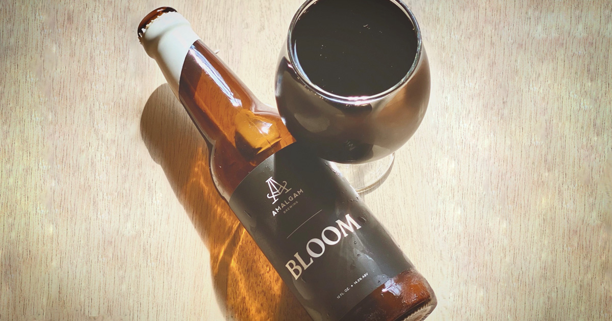 Amalgam Brewing | Bloom Barrel-Aged Imperial Stout - PorchDrinking