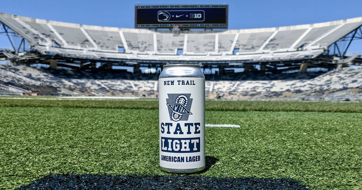 New Trail Brewing | State Light American Lager - PorchDrinking