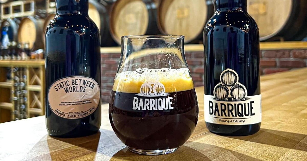 Barrique Brewing | Static Between Worlds Vienna Wine - PorchDrinking