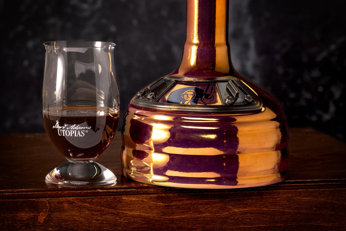 Samuel Adams Debuts Utopias 2025 at 30% ABV - PorchDrinking